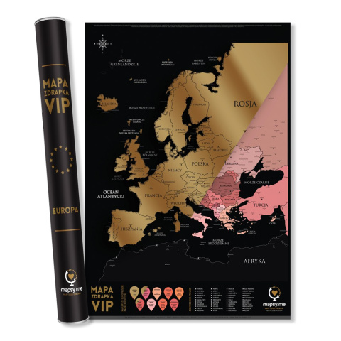 Mapy. Mapa Zdrapka Europy. Personalizowana, Globus Zdrapka. Kup Teraz ...